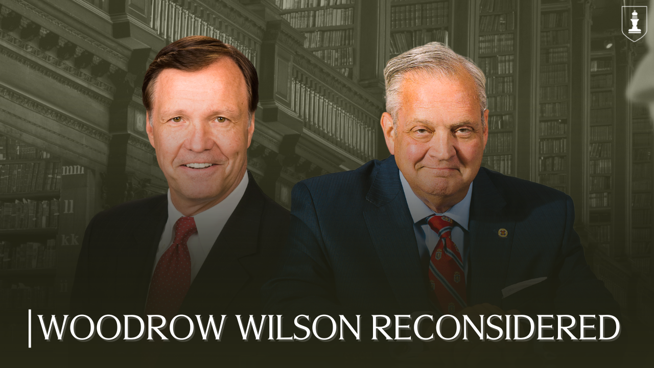 Woodrow Wilson Reconsidered — A Conversation with Christopher Cox ...